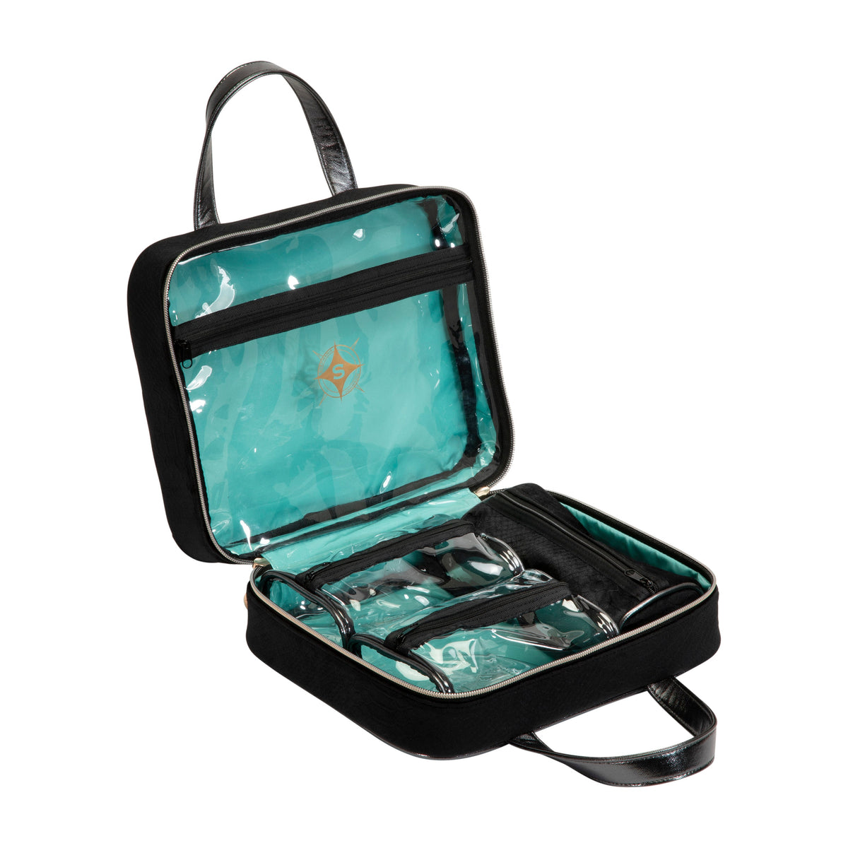 Large Travel Makeup Organizer Bag | Martha Stephanie Johnson