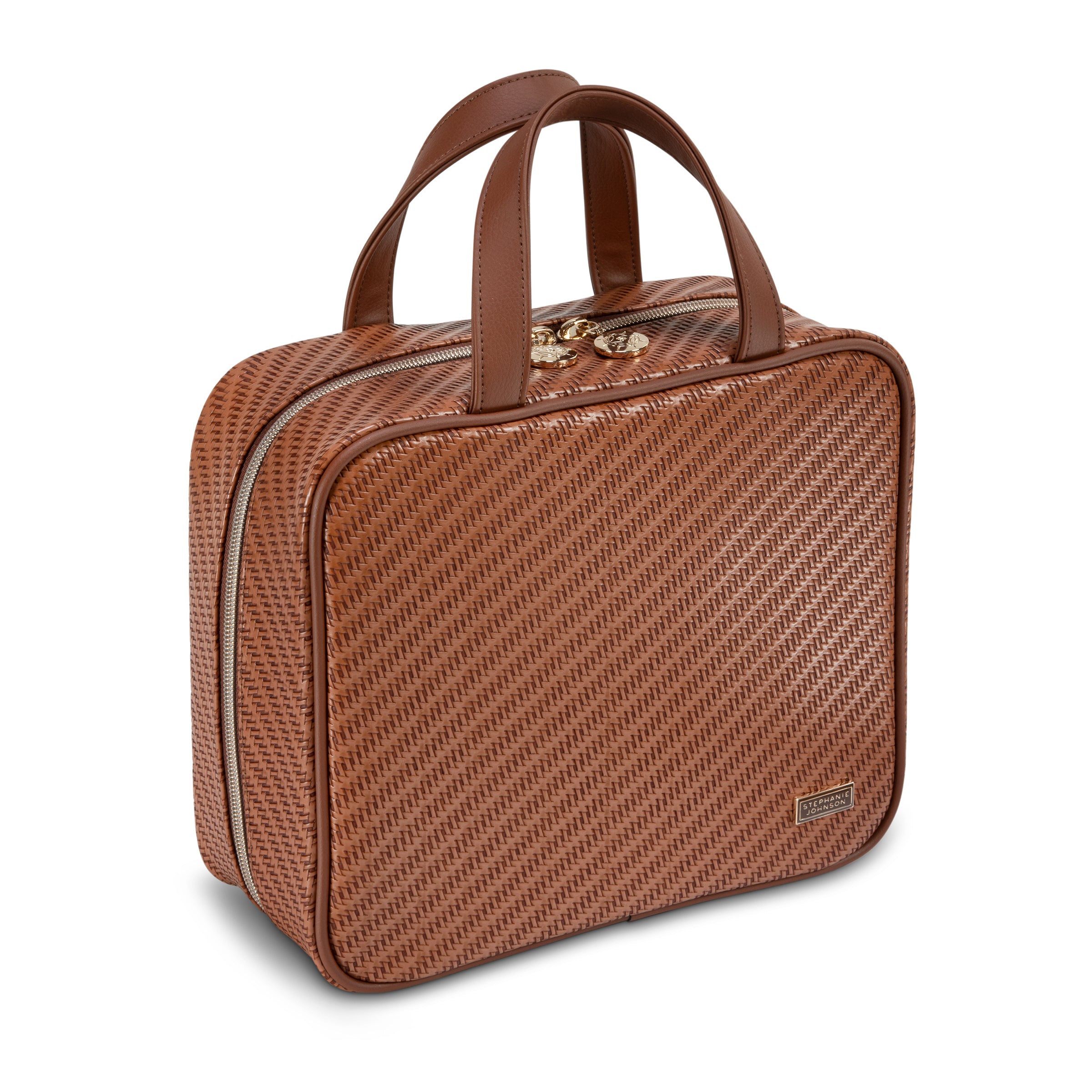 Large Travel Makeup Organizer Bag | Martha Stephanie Johnson